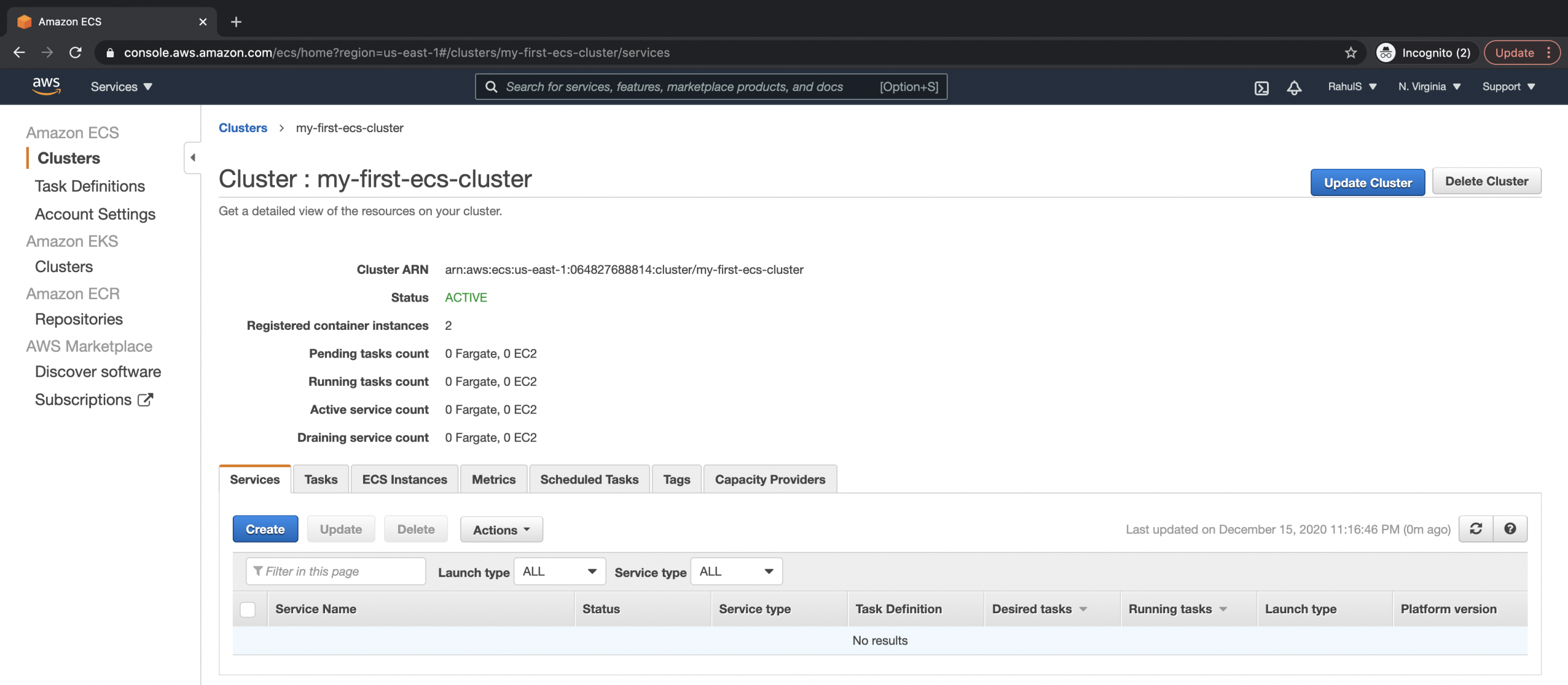 How To Setup Elastic Container Service Ecs On Aws Cộng Đồng Linux