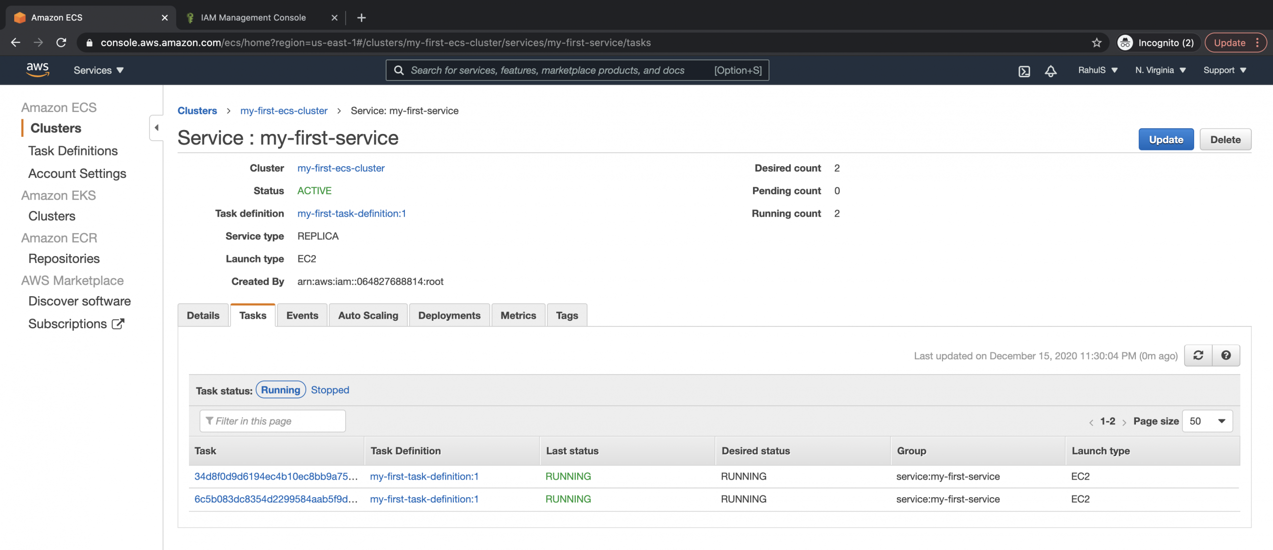How To Setup Elastic Container Service Ecs On Aws Cộng Đồng Linux
