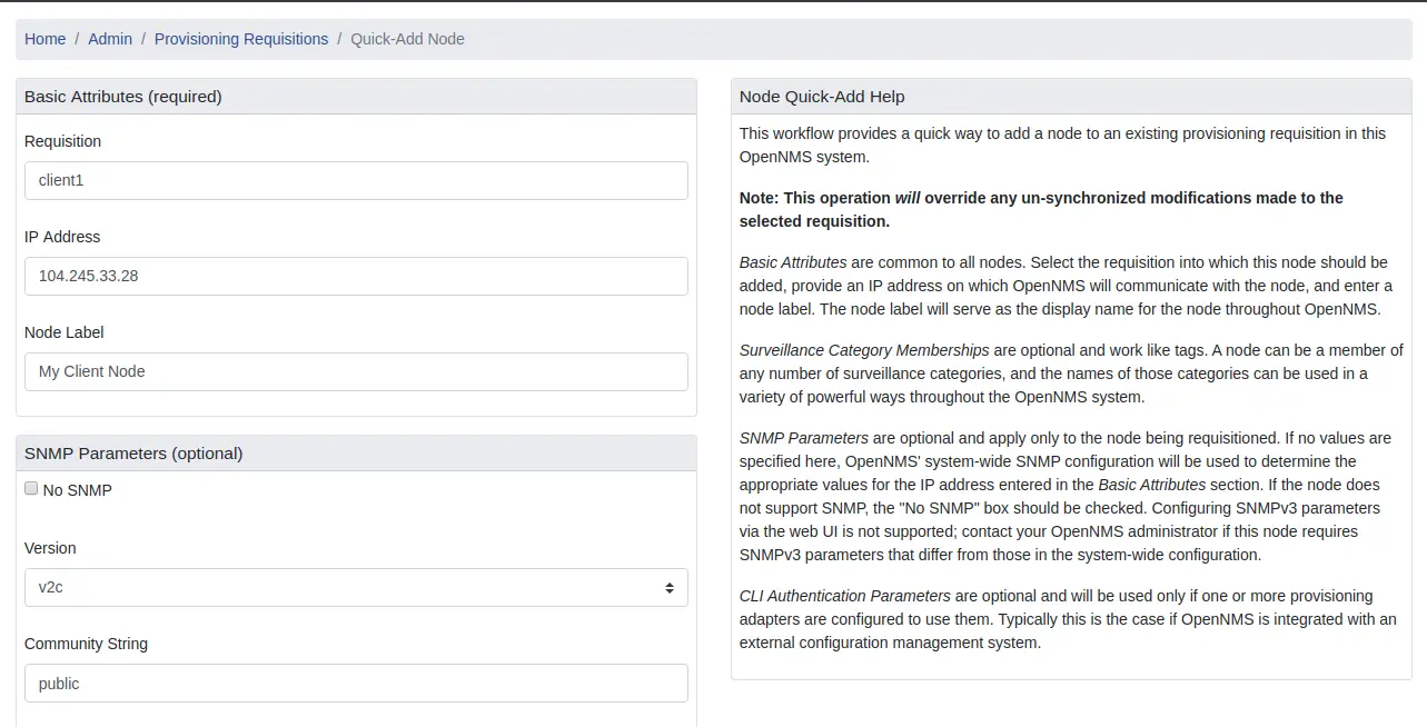 How to Setup OpenNMS Network Monitoring Solution on Ubuntu 20.04 LTS - Cộng Đồng Linux