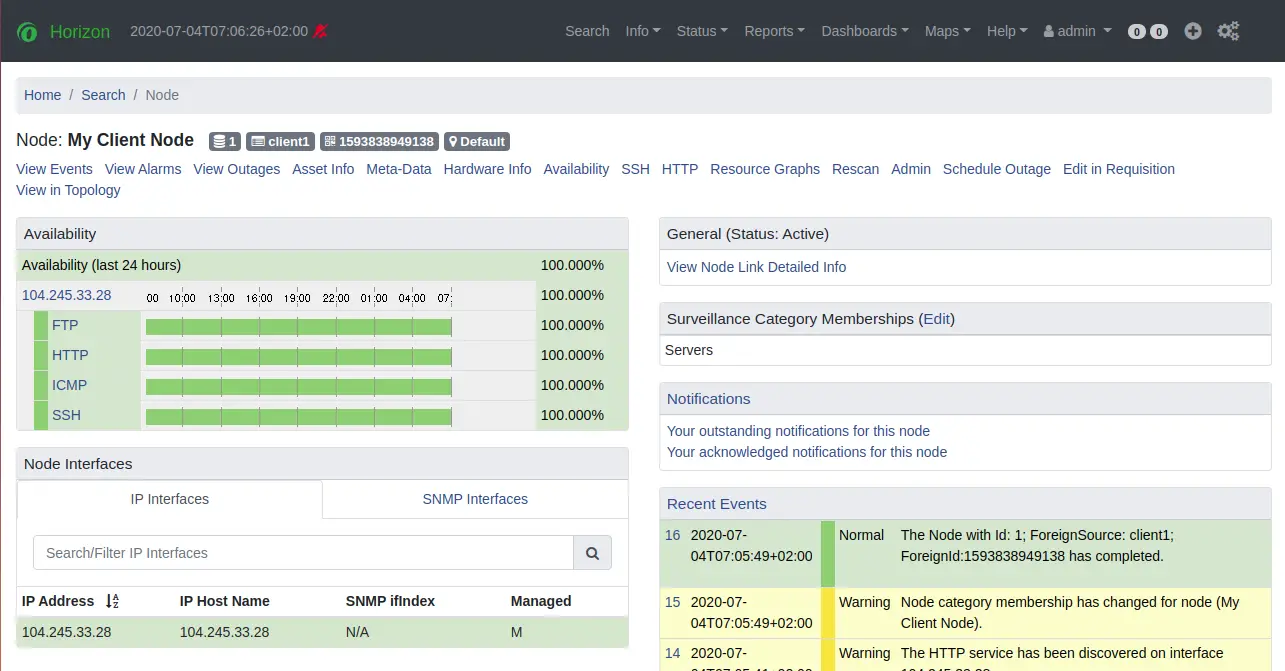 How To Setup Opennms Network Monitoring Solution On Ubuntu 2004 Lts