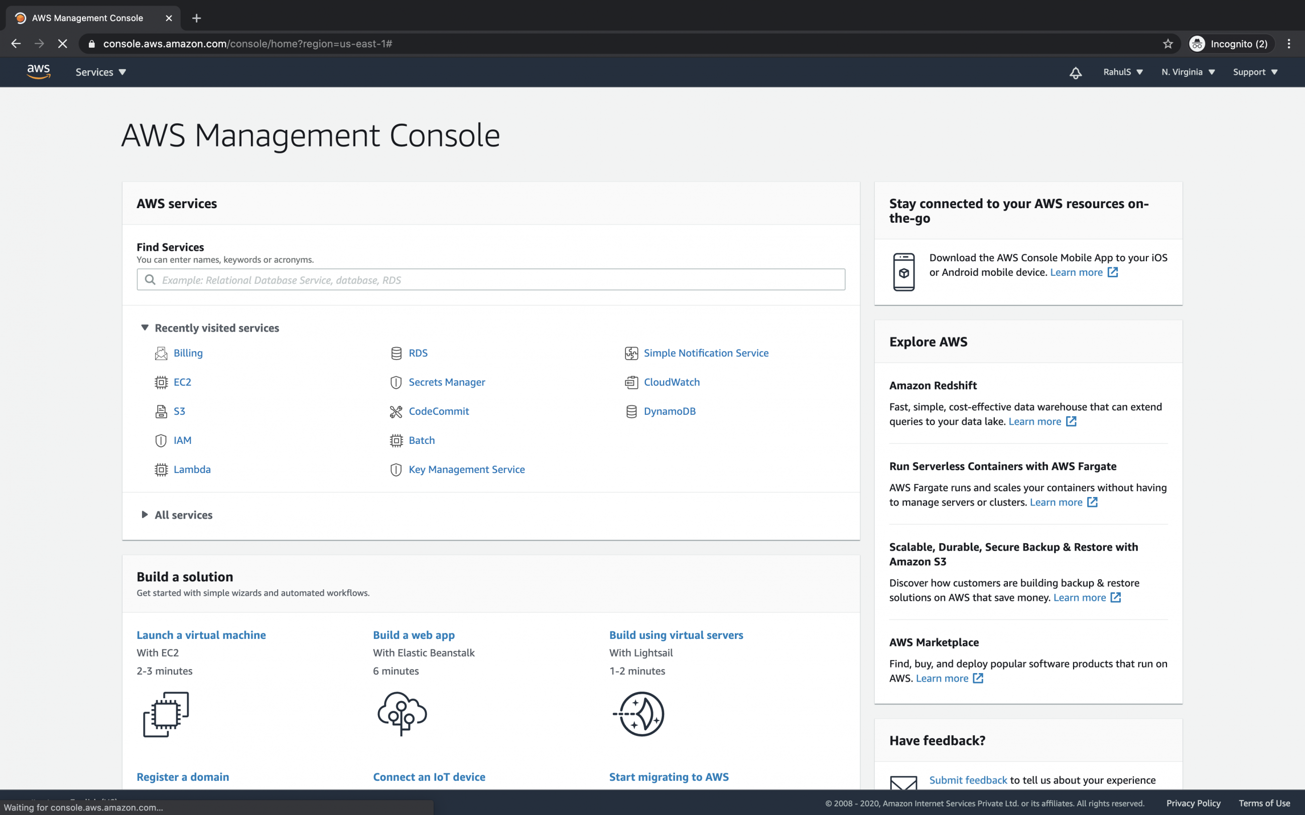 How to store credentials on AWS using Parameter Store