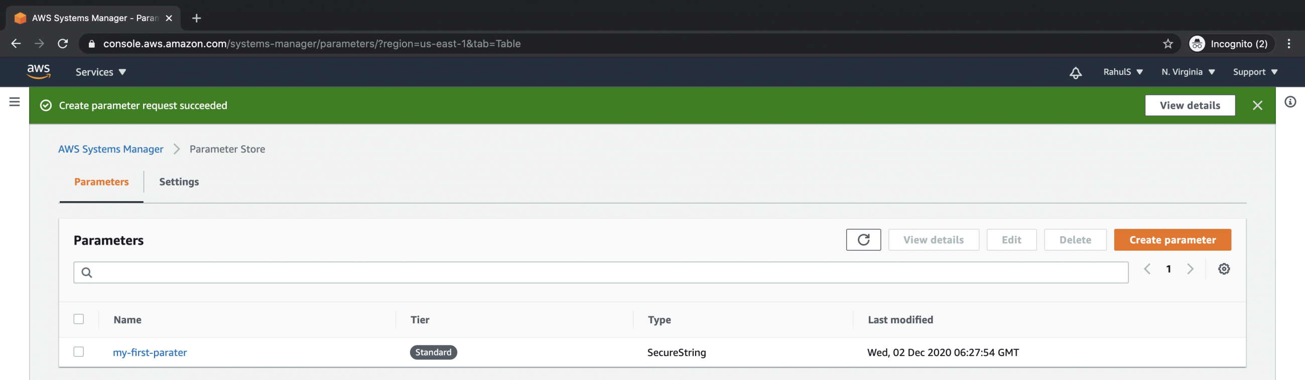 How To Store Credentials On Aws Using Parameter Store