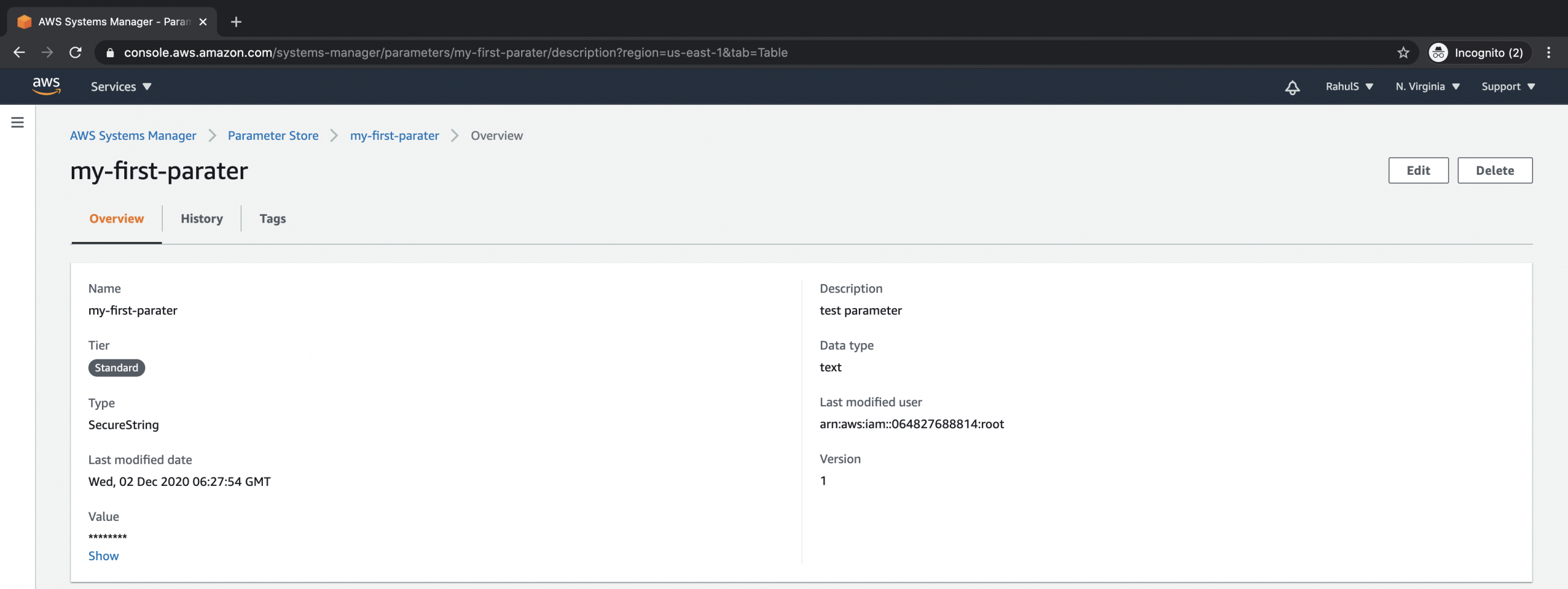 How To Store Credentials On Aws Using Parameter Store