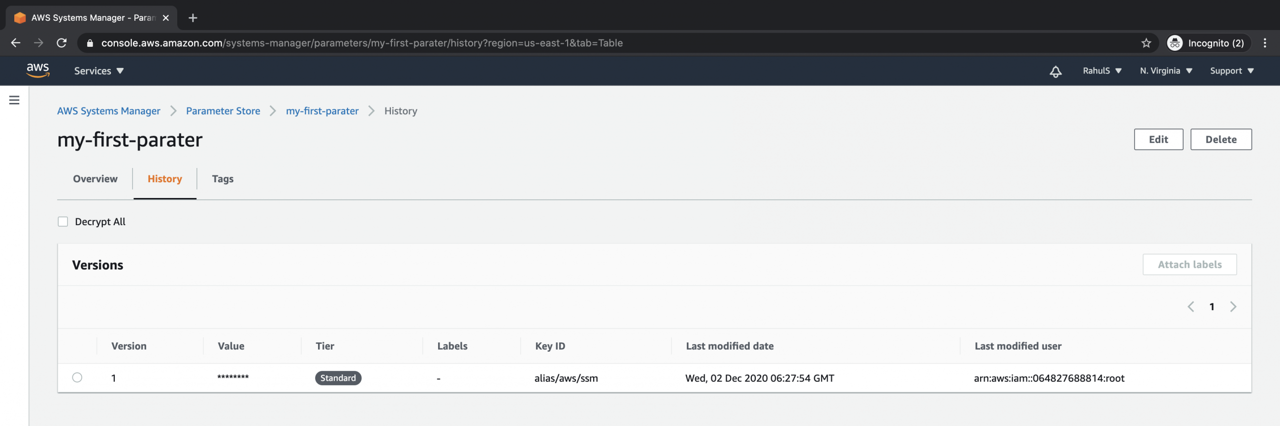 How To Store Credentials On Aws Using Parameter Store