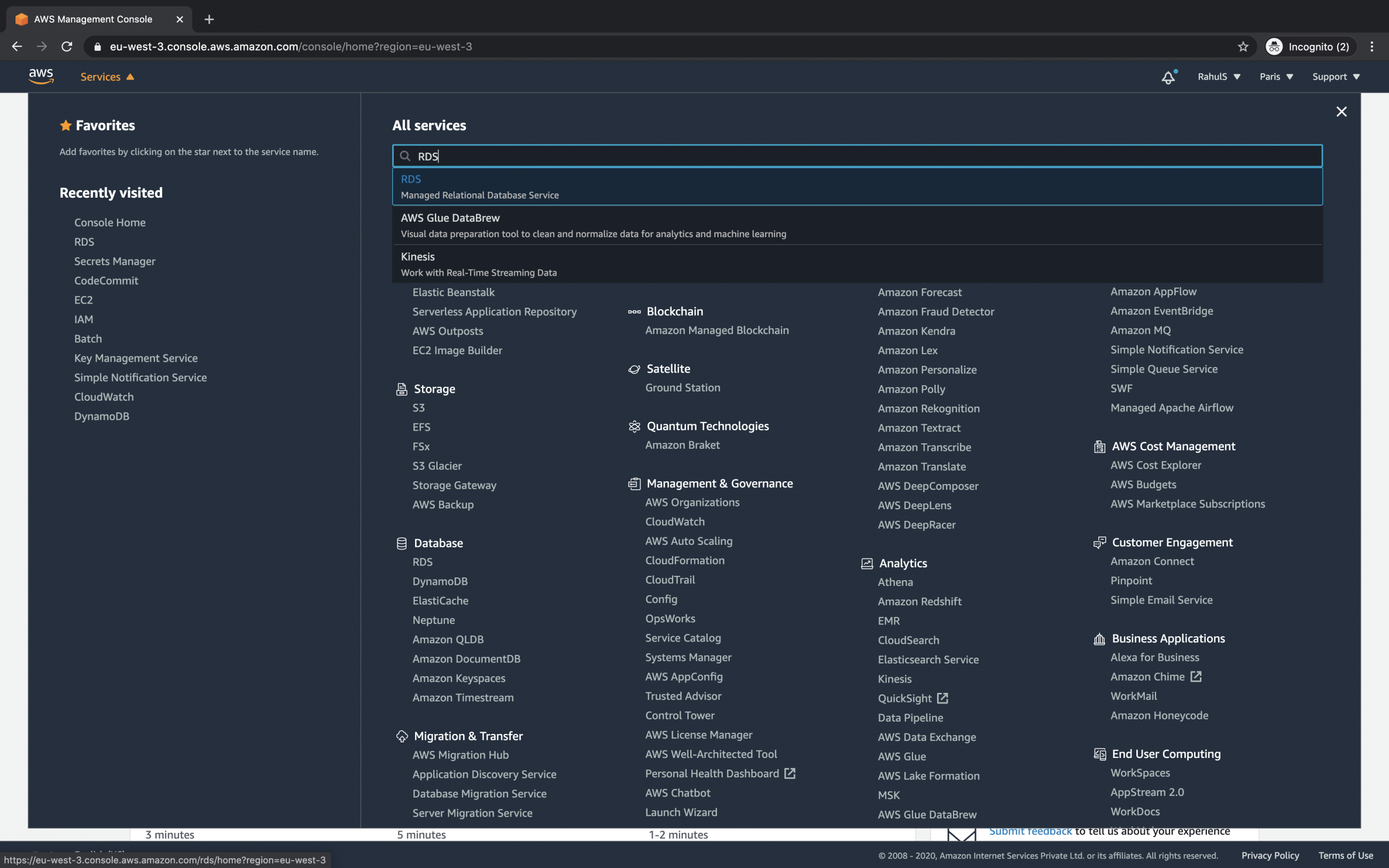 How To Take And Restore A Snapshot On Aws Rds Mysql Instance 