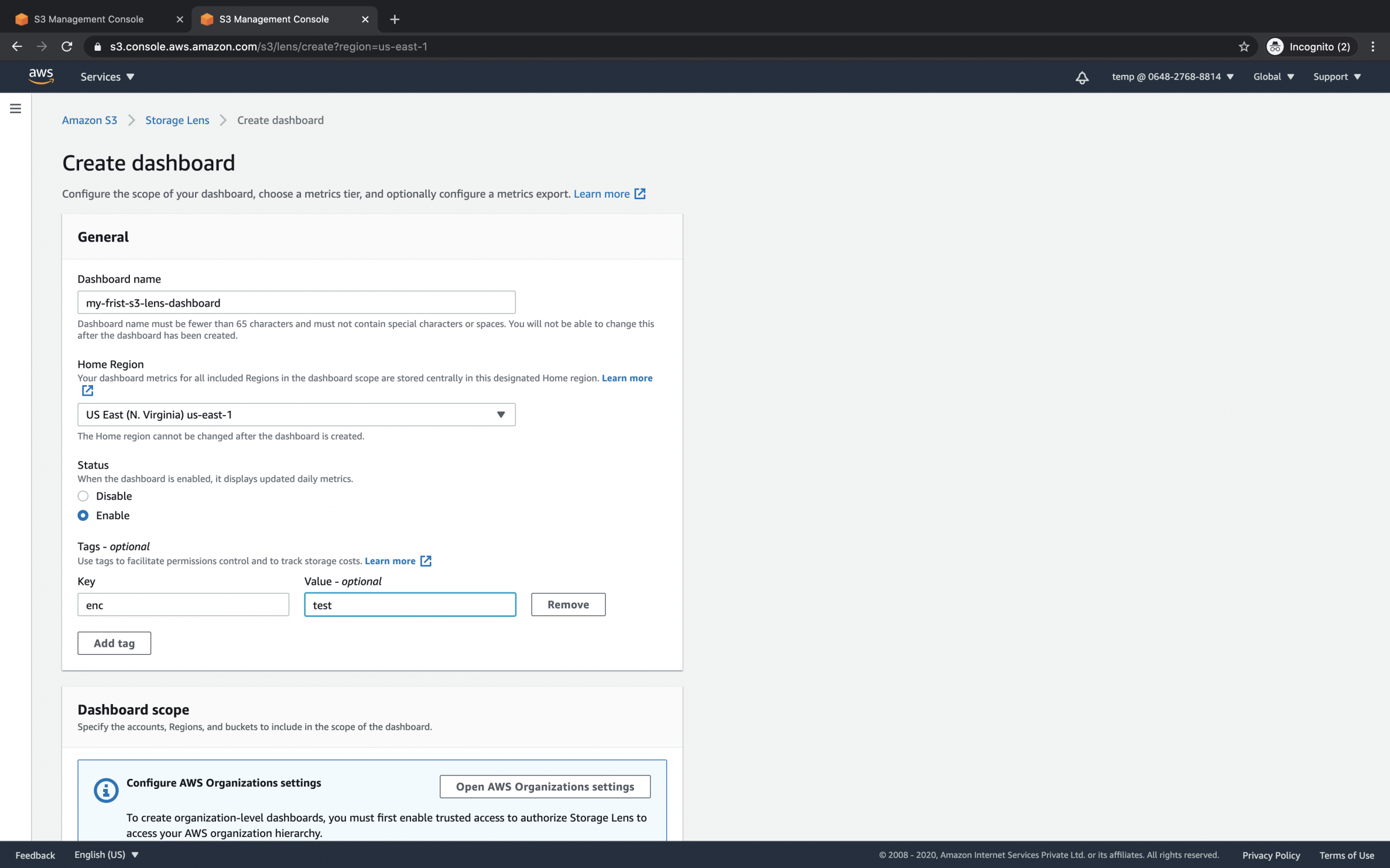 How To Use S3 Storage Lens To View Storage Usage And Activity Metrics Of S3 Bucket On Aws