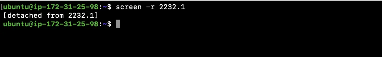 How to use Screen Command on Linux