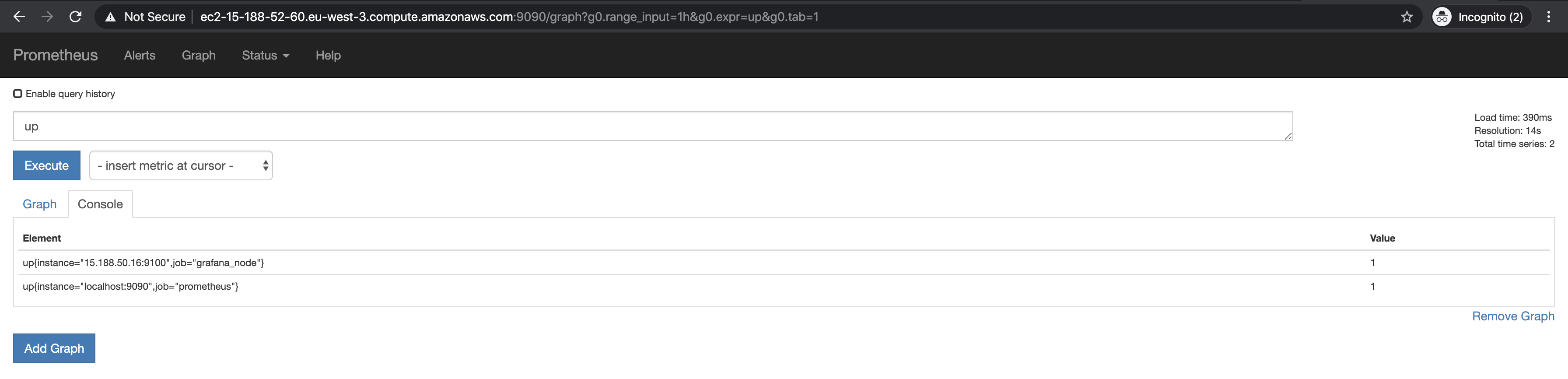 Install And Configure Grafana With Prometheus On The Aws Ubuntu 1804 Lts Ec2 Instance 4985