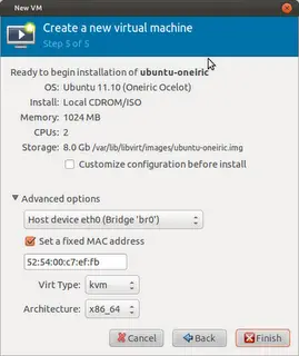 How To Install KVM And libvirt On CentOS 6.2 With Bridged Networking - Page 2 - Page 2