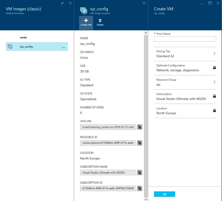 Microsoft Azure Series - Creating a Linux virtual machine from custom image