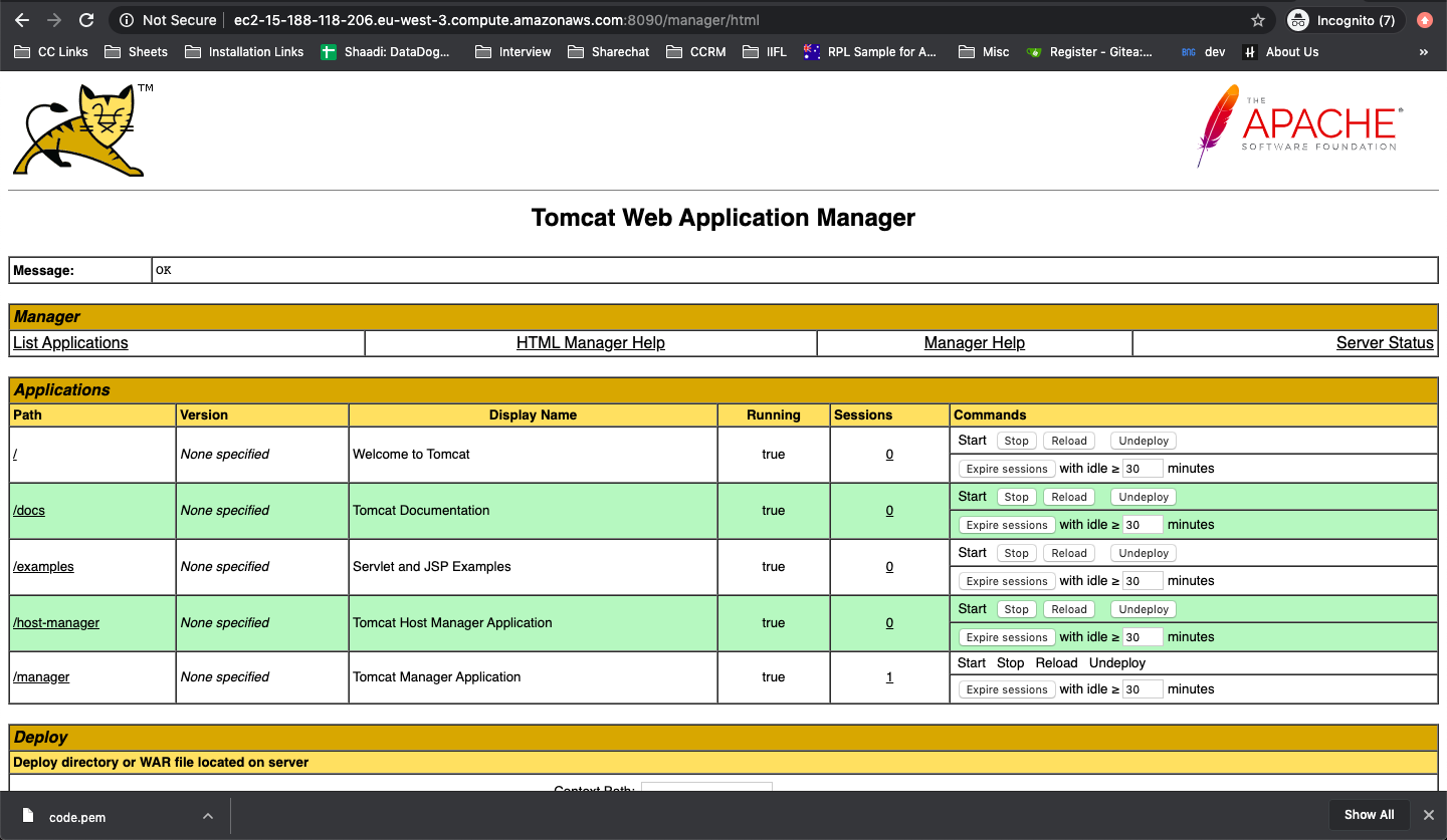 Setup simple CI/CD pipeline using Github and Jenkins on an AWS EC2 Linux instance