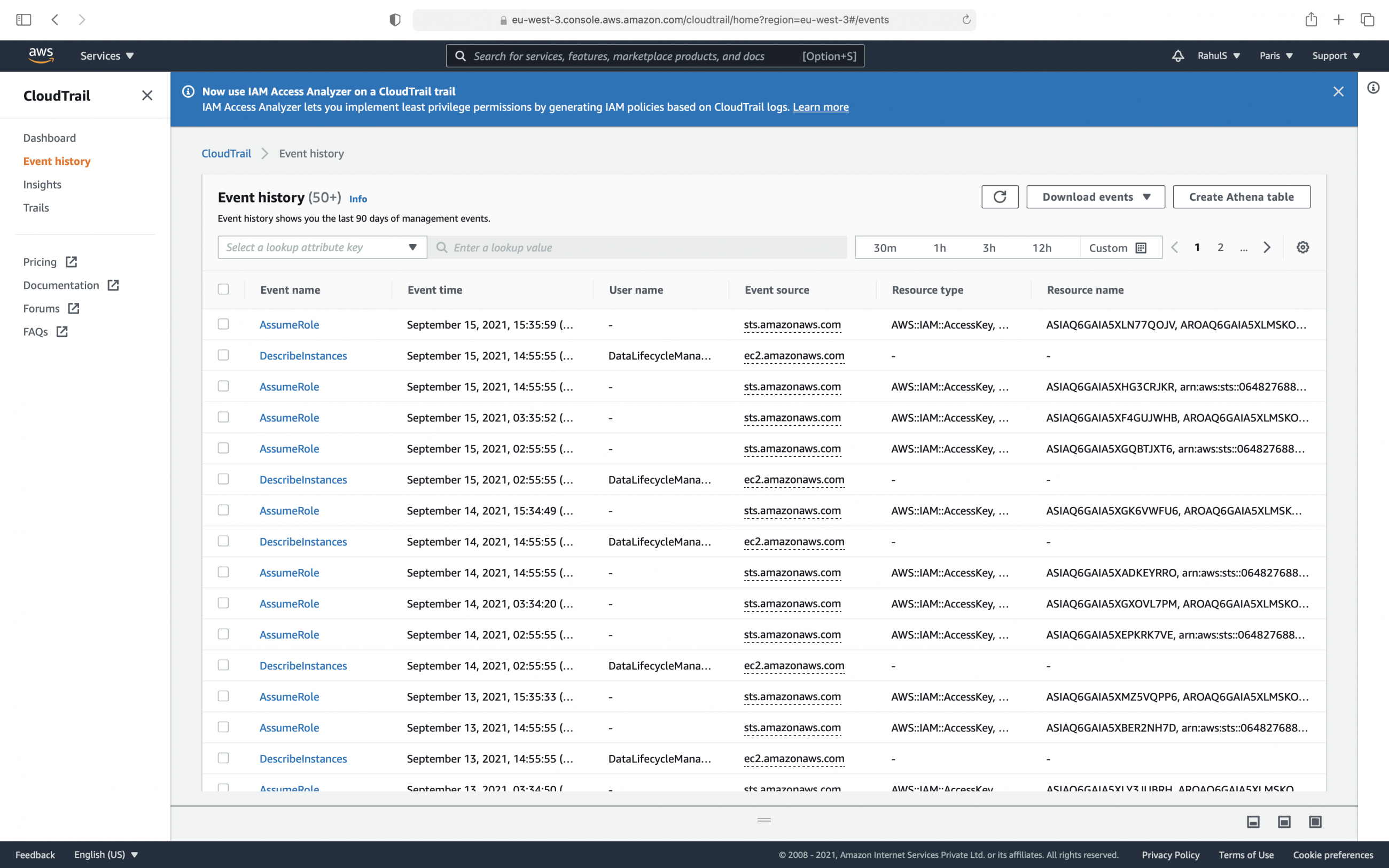 What is AWS CloudTrail and how to use it