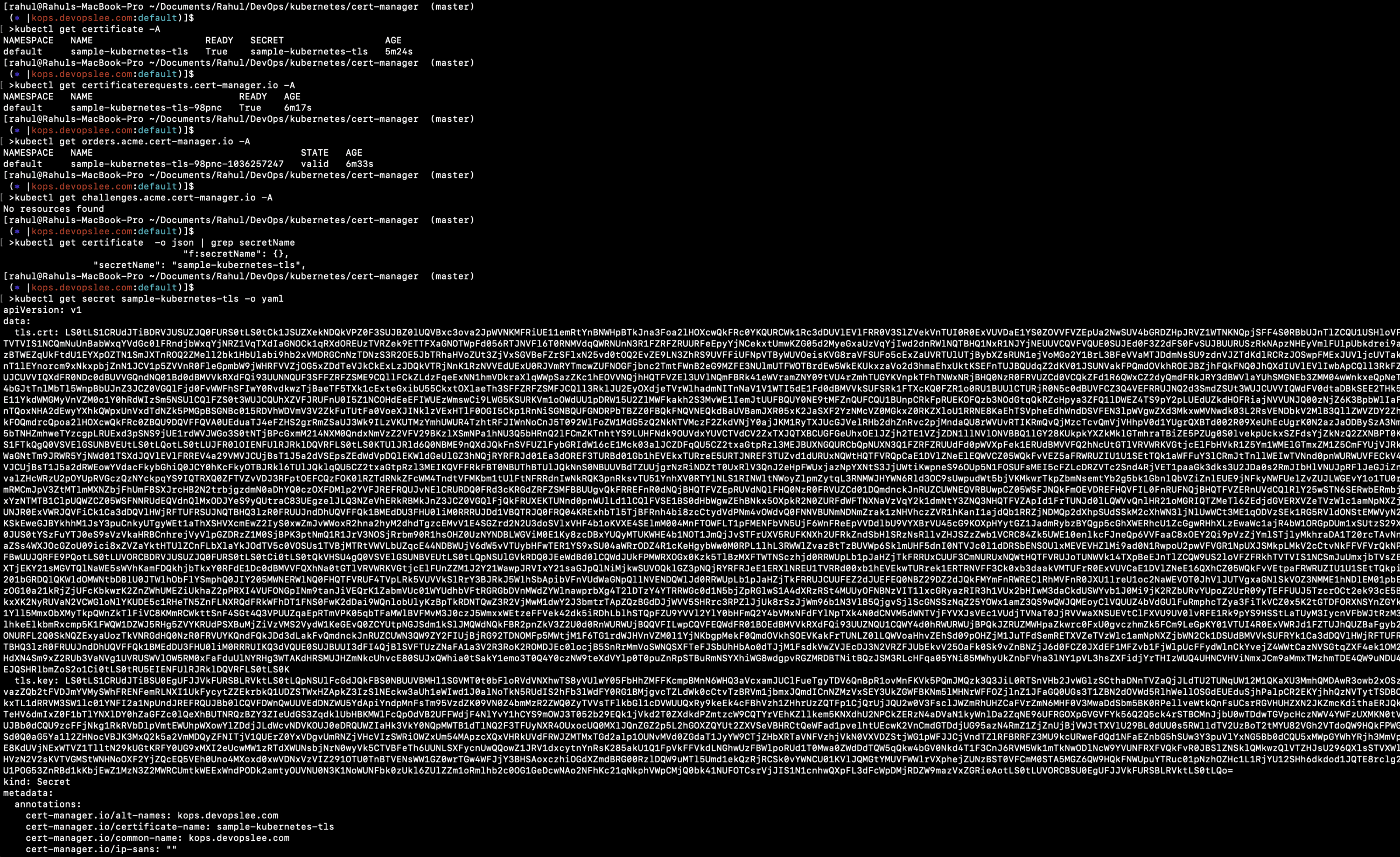 What Is Cert Manager And How To Setup Cert Manager For Ssl Certificates In Kubernetes Cluster On