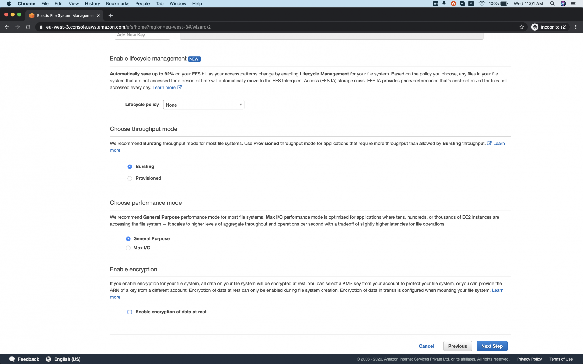 What is EFS (Elastic File System) in AWS and how to use it