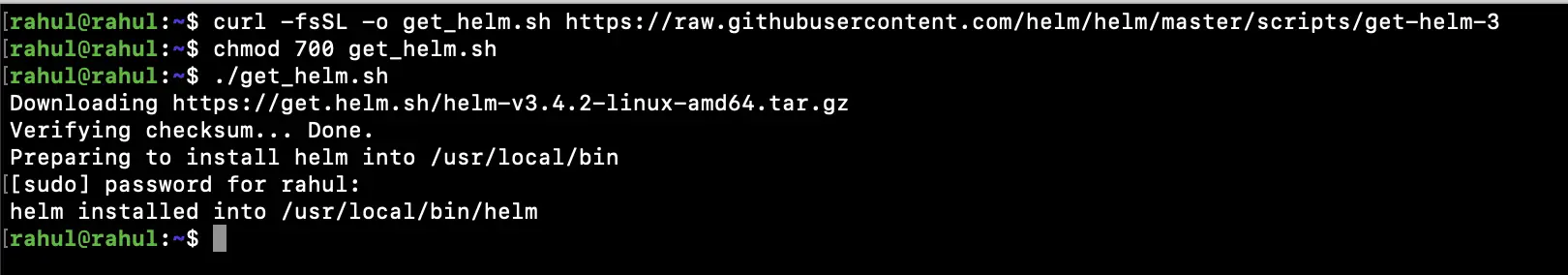 How To Install Helm Kubernetes Package Manager On Ubuntu 2004 Cộng Đồng Linux